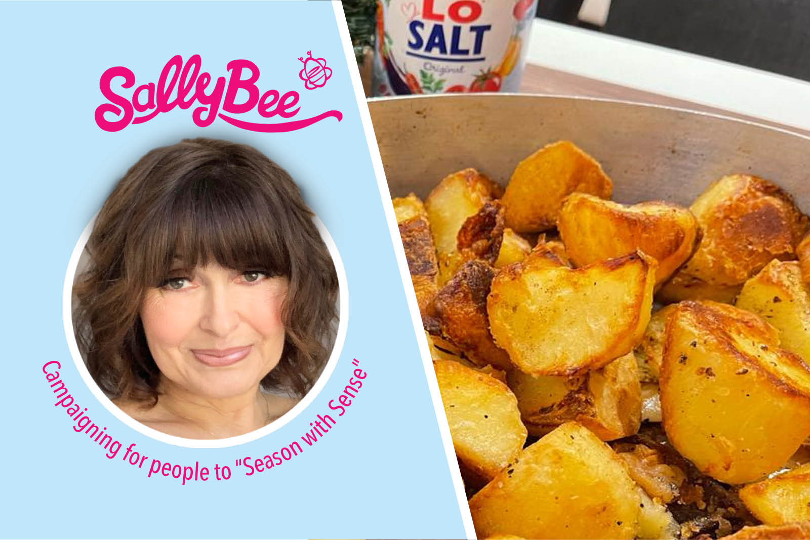 Garlic Infused Roast Potatoes - LoSalt UK