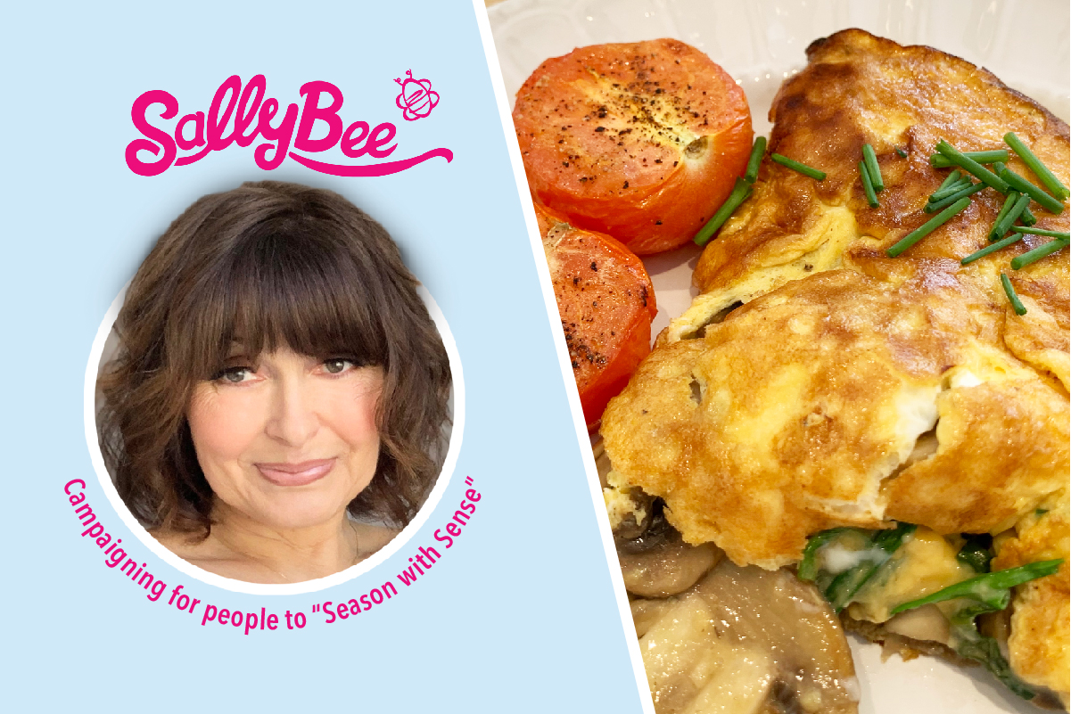 Mushroom & Basil Omelette - LoSalt UK